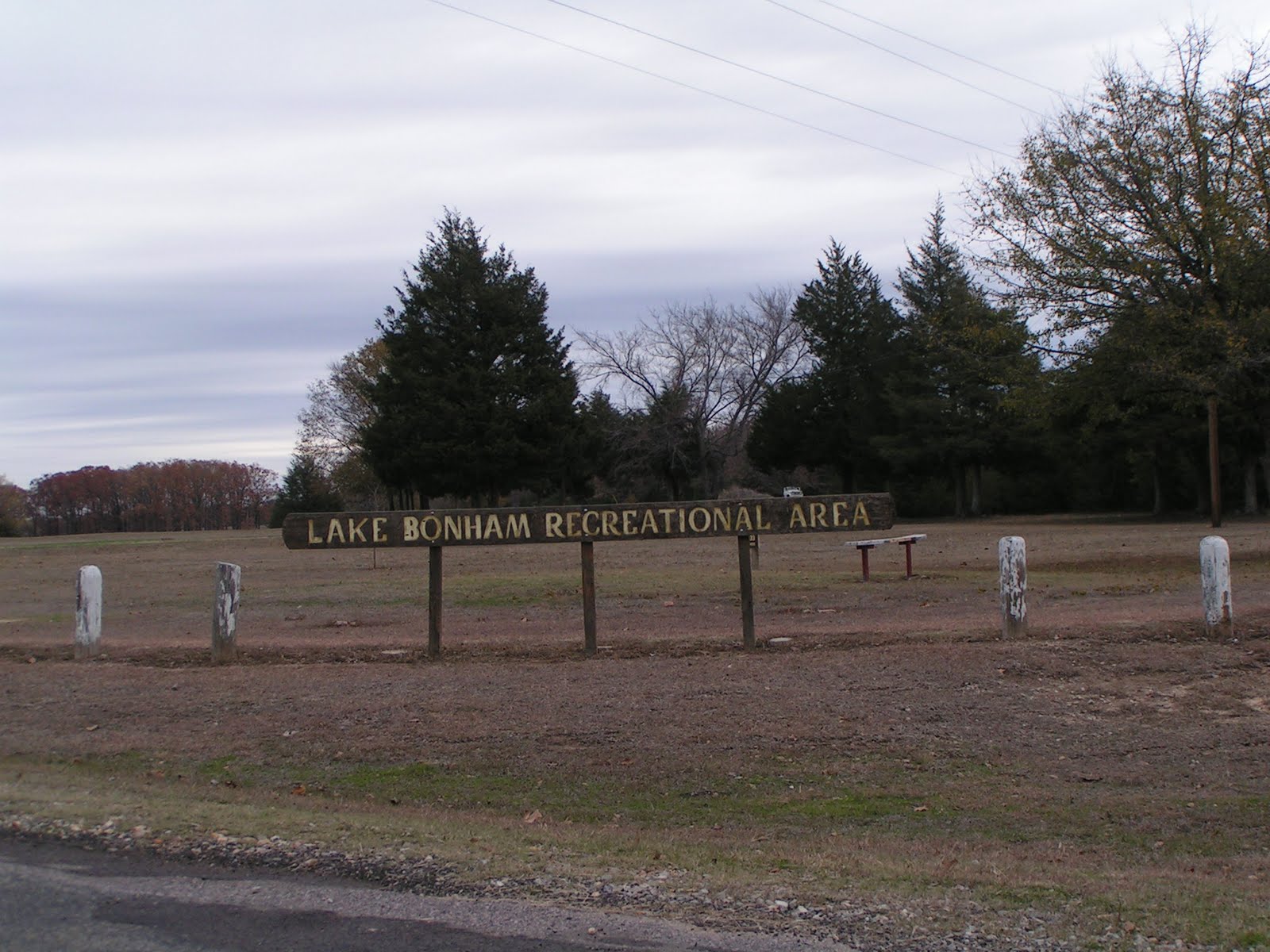 View from the Passenger Window: Lake Bonham Recreation Area