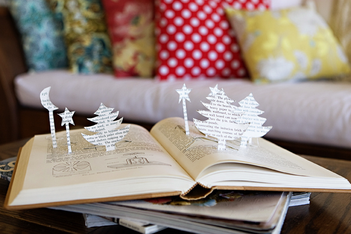 25 ways to decorate with books...free bookplate printable and thankful ...