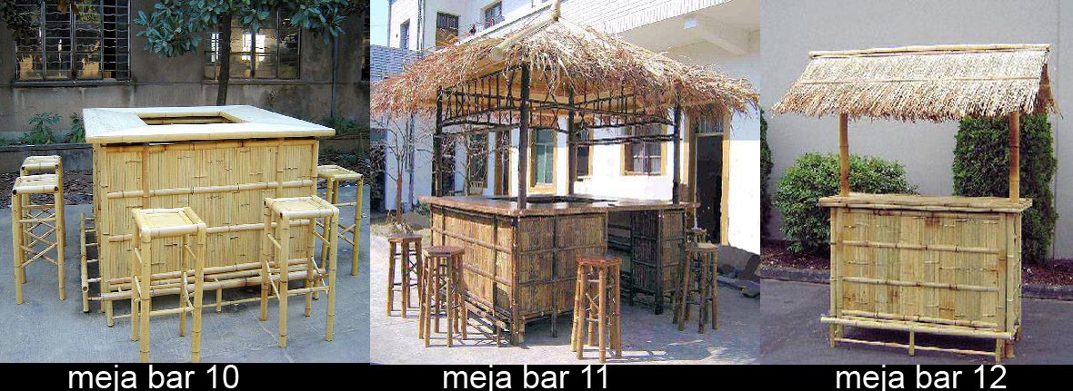 Taman Bambu Nusantara: Aneka Model Furnitur dari Bambu