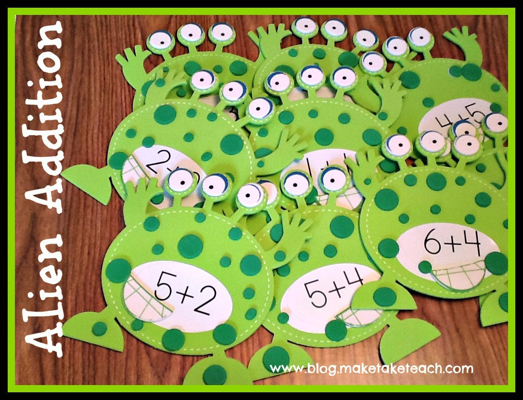 Alien Addition - Classroom Freebies