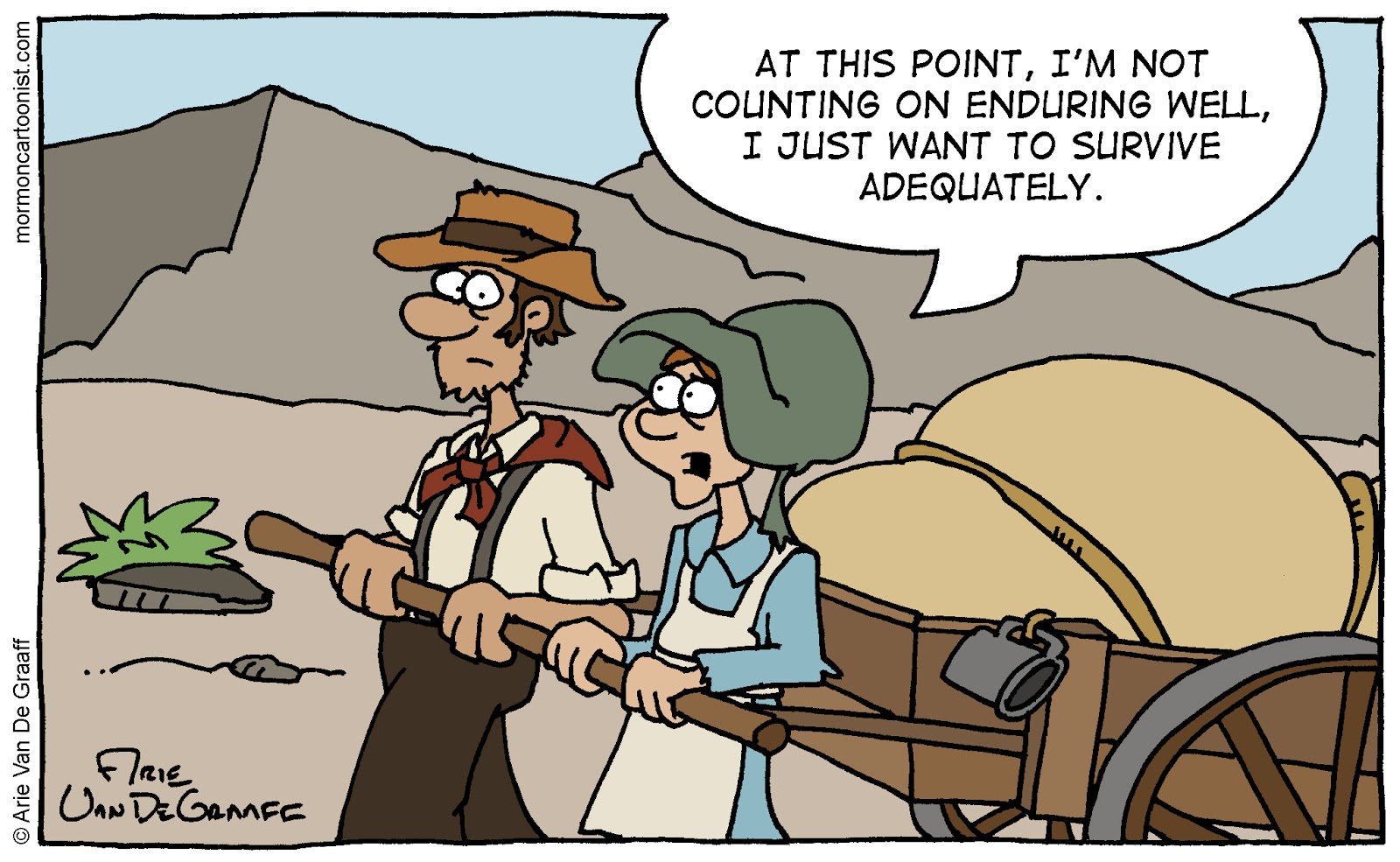 Ward Cartoonist: Endure Well