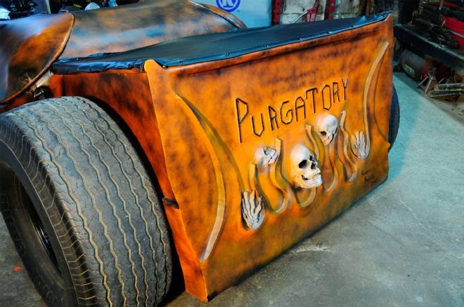 Just A Car Guy: rat rods ready for Halloween, made by Jon and Amy ...