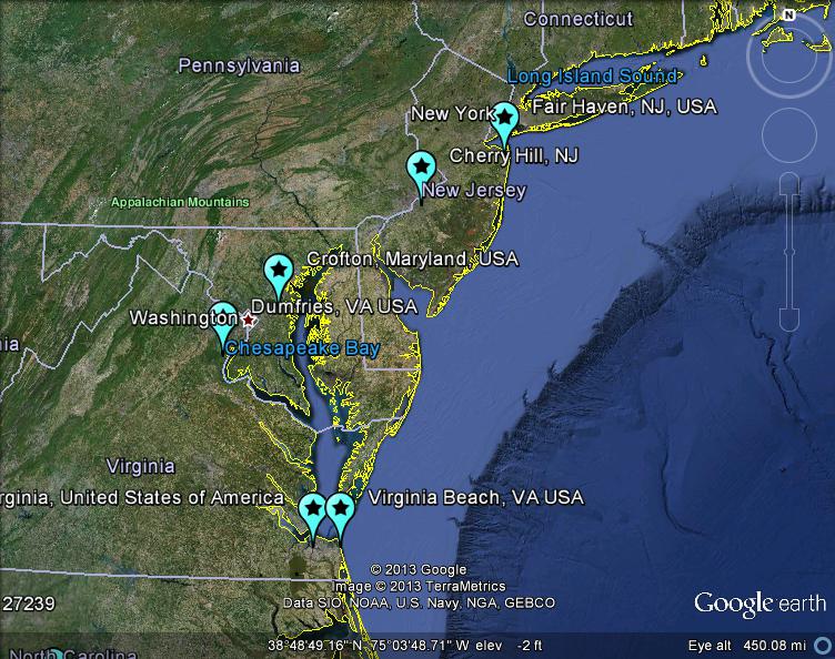 The Latest Worldwide Meteor/Meteorite News: VA NJ MD Fireball Meteor ...