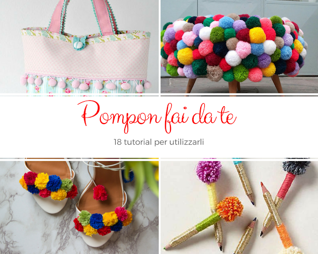 18 tutorial per utilizzare i pompon in maniera creativa - Kreattivablog