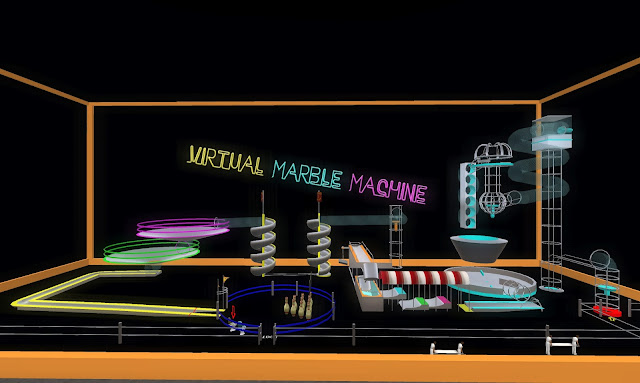 Echt Virtuell: Virtual Marble Machine