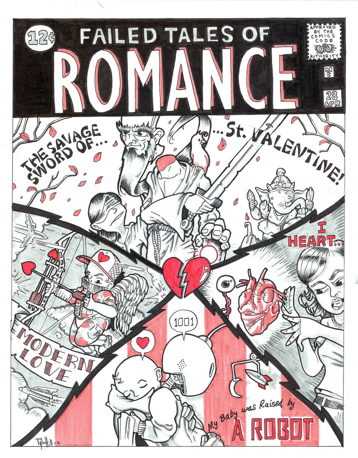 General Theory of Creativity: Failed Tales of Romance: Step-By-Step