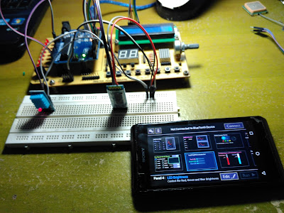 Temperature and Humidity Monitoring using Android