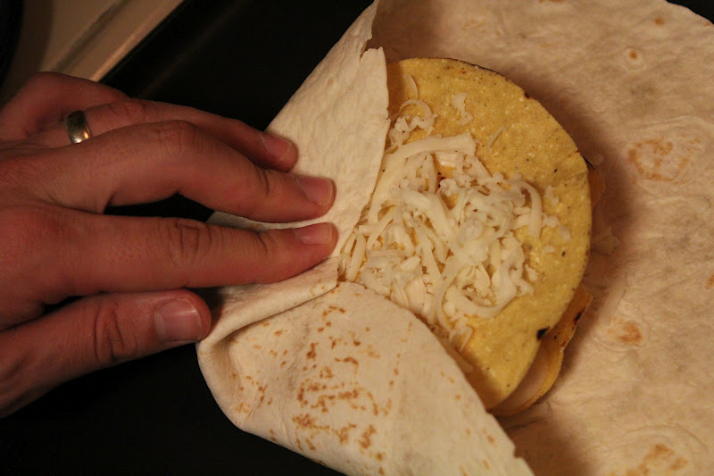 Moe's "Taco Stacks" or Taco Bell's "Crunch Wrap Supreme"