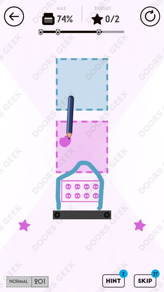 Draw Here Level 201 ~ Doors Geek