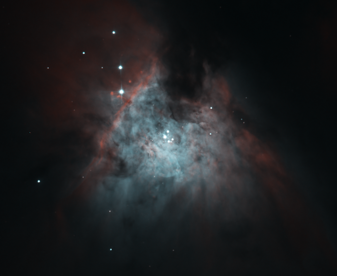 Polaris B: M42 Trapezium (Sept. 22, 2012)