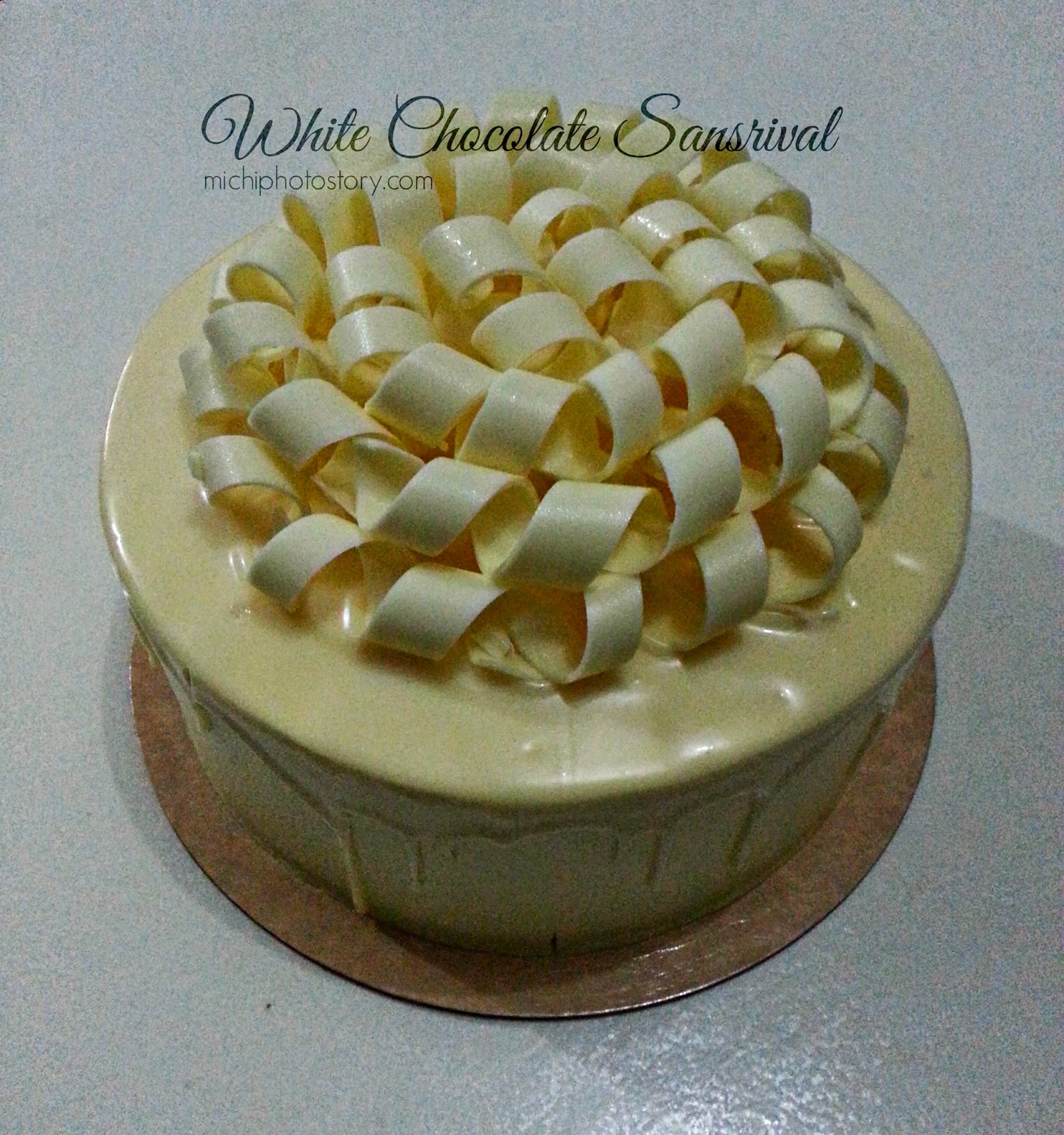 Michi Photostory: Purple Oven: White Chocolate Sansrival