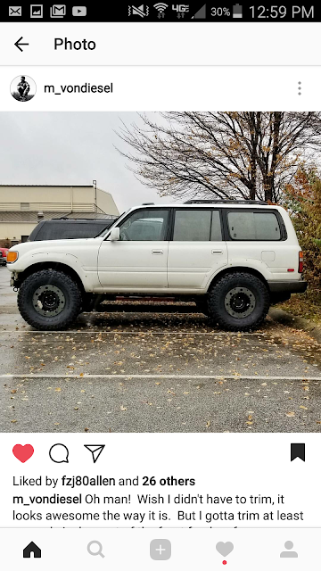 Project FJ4door: 80 series with 37 inch tires