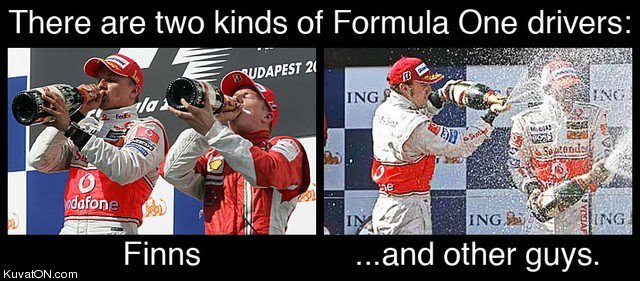 With Love from the World: Finnish F1 drivers vs the others