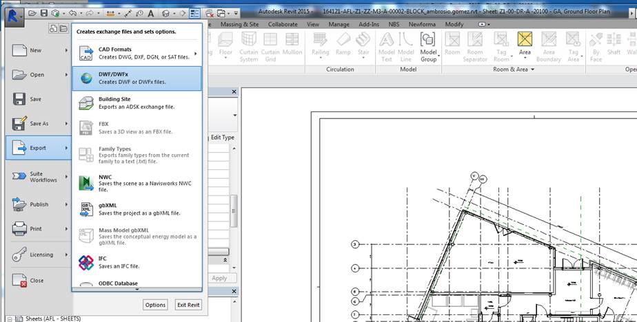 Consejos BIM: DWFx, DWG Markup-Revit