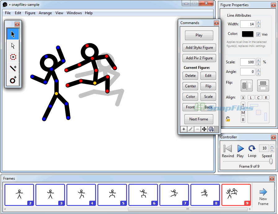 Pivot Stickfigure Animator 4 - ES