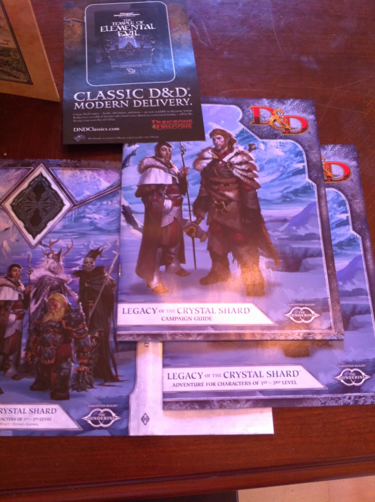 Dungeons and Dragons Encounters: Unboxing Legacy of the Crystal Shard