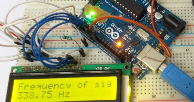 Frequency Counter using Arduino - Internet of Things