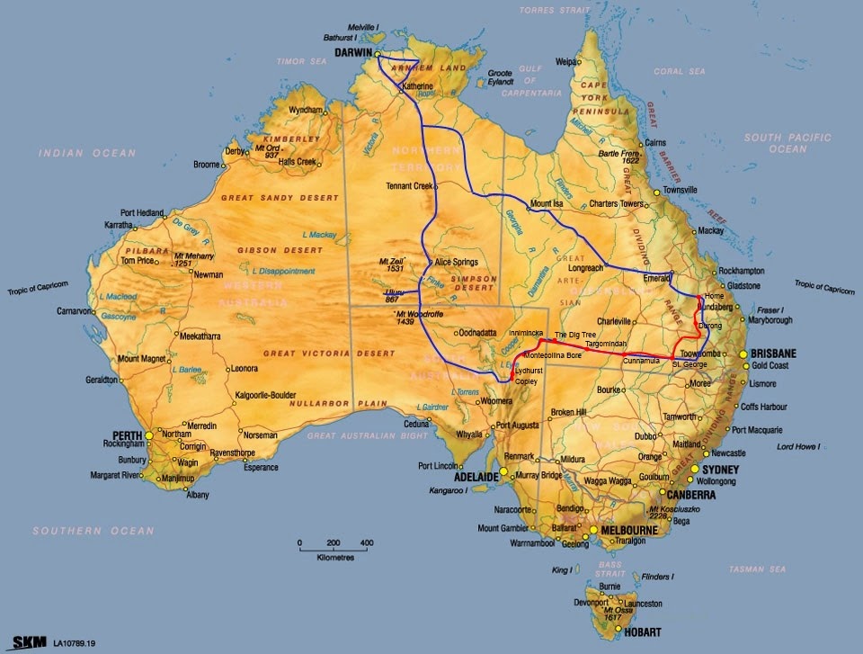 Grubbin' Around Central Australia: May 2014