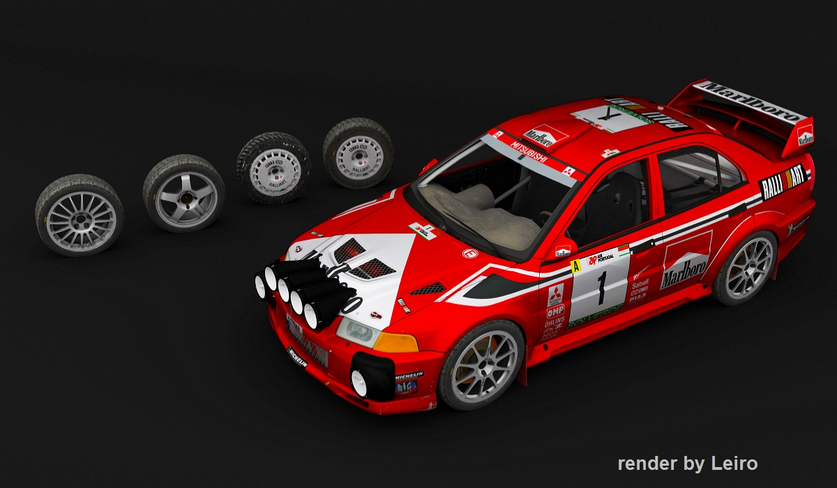 RBR+: Mitsubishi Evo 6 WRC