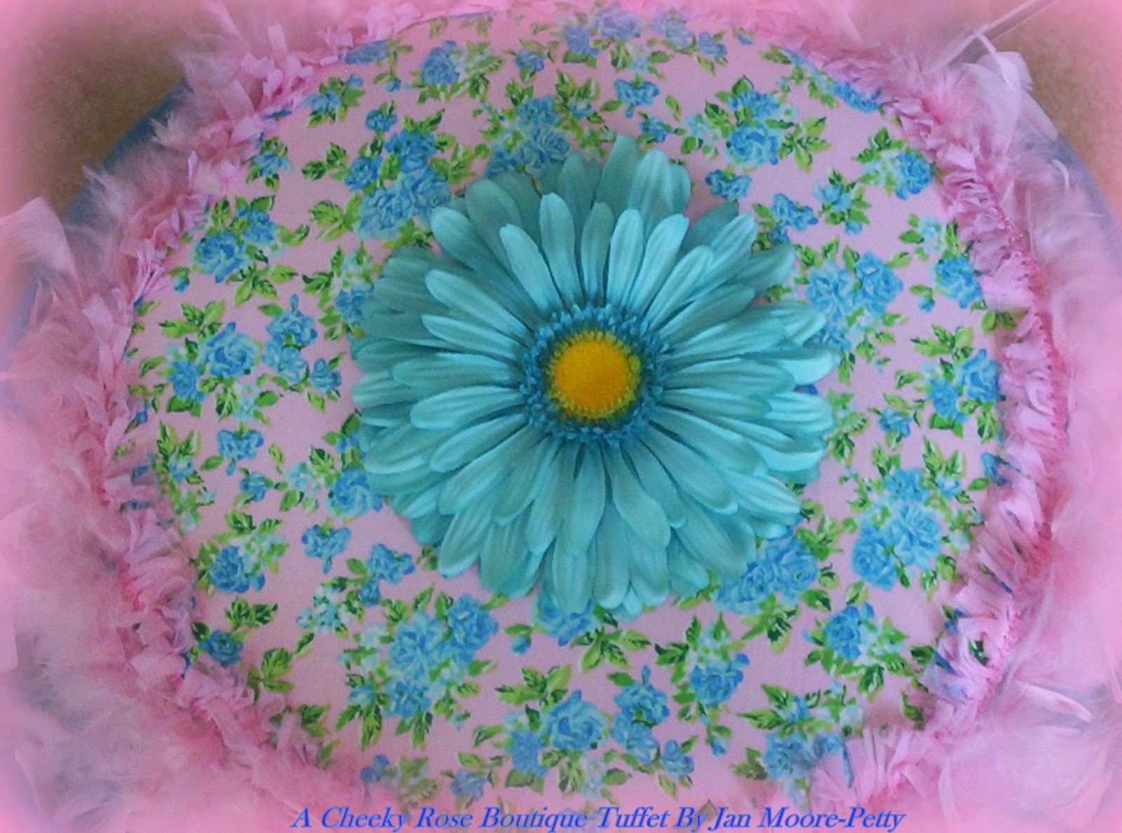 ART DOLLS BY JAN PETTY: A Grand and Magical Whimsy Floral Tuffet