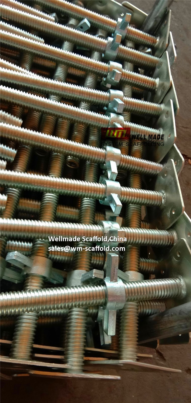 Scaffolding Leveling Leg Screw Feet to Europe-Scaffold Tower Adjustable ...