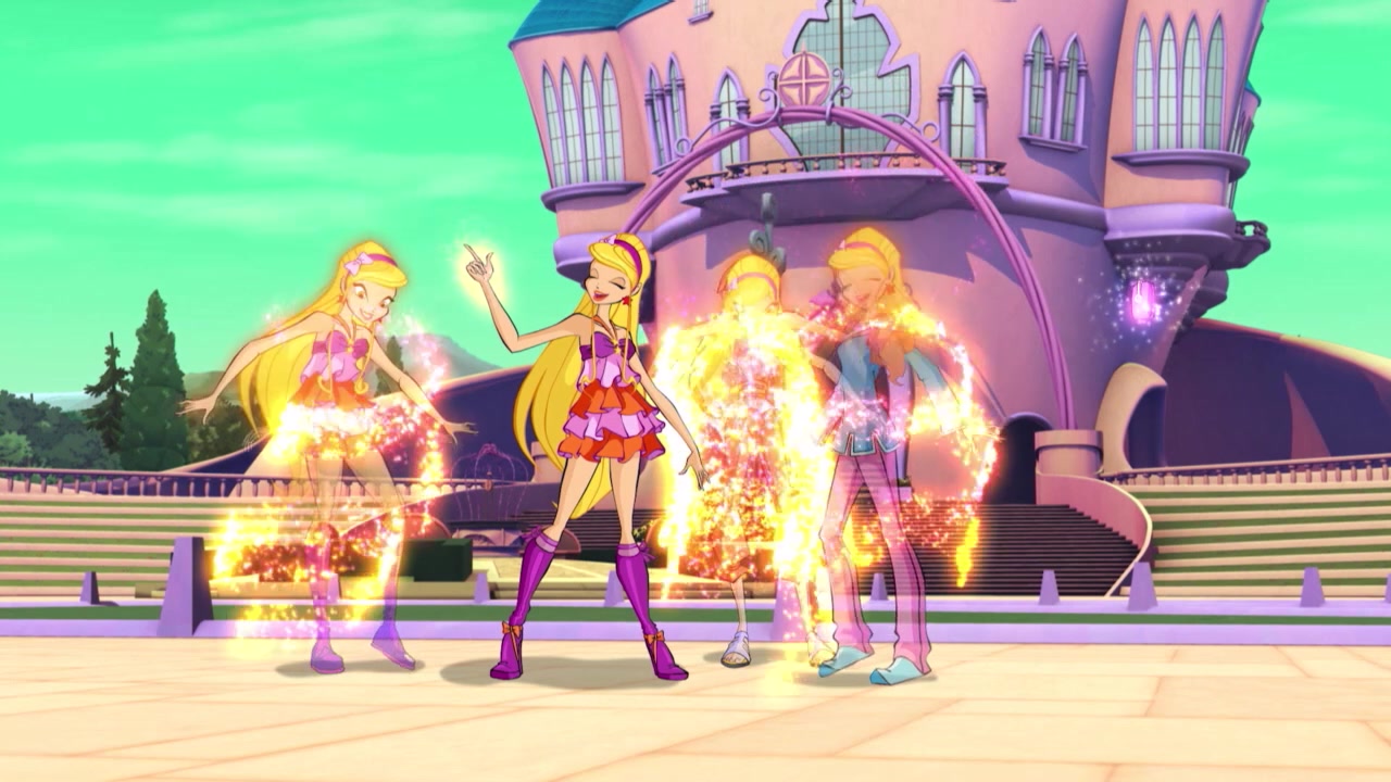 ¡Imagenes del recibimiento de las hadas de Alfea al Winx Club! - Winx ...