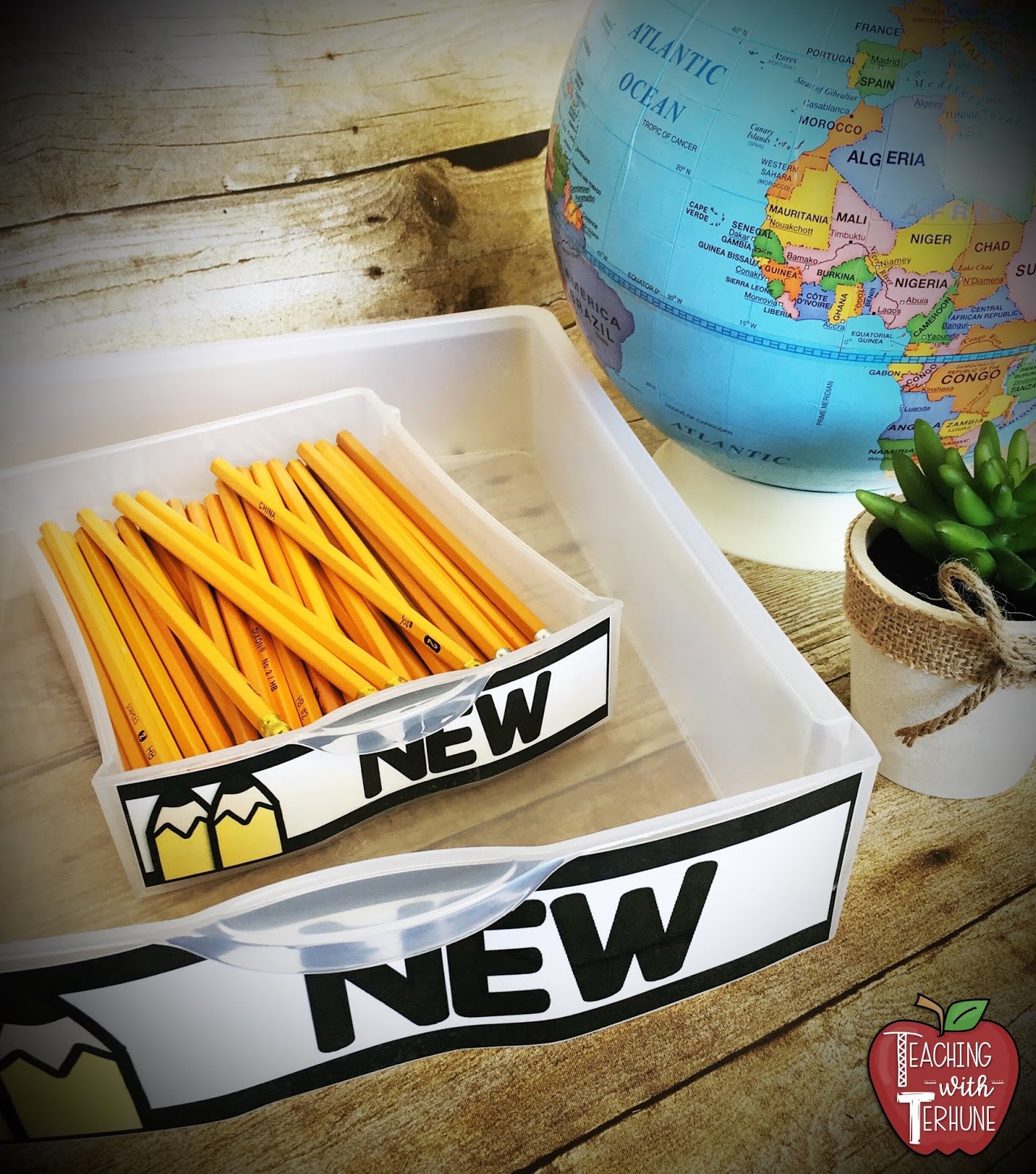 Teaching With Terhune: PENCIL MANAGEMENT SYSTEM