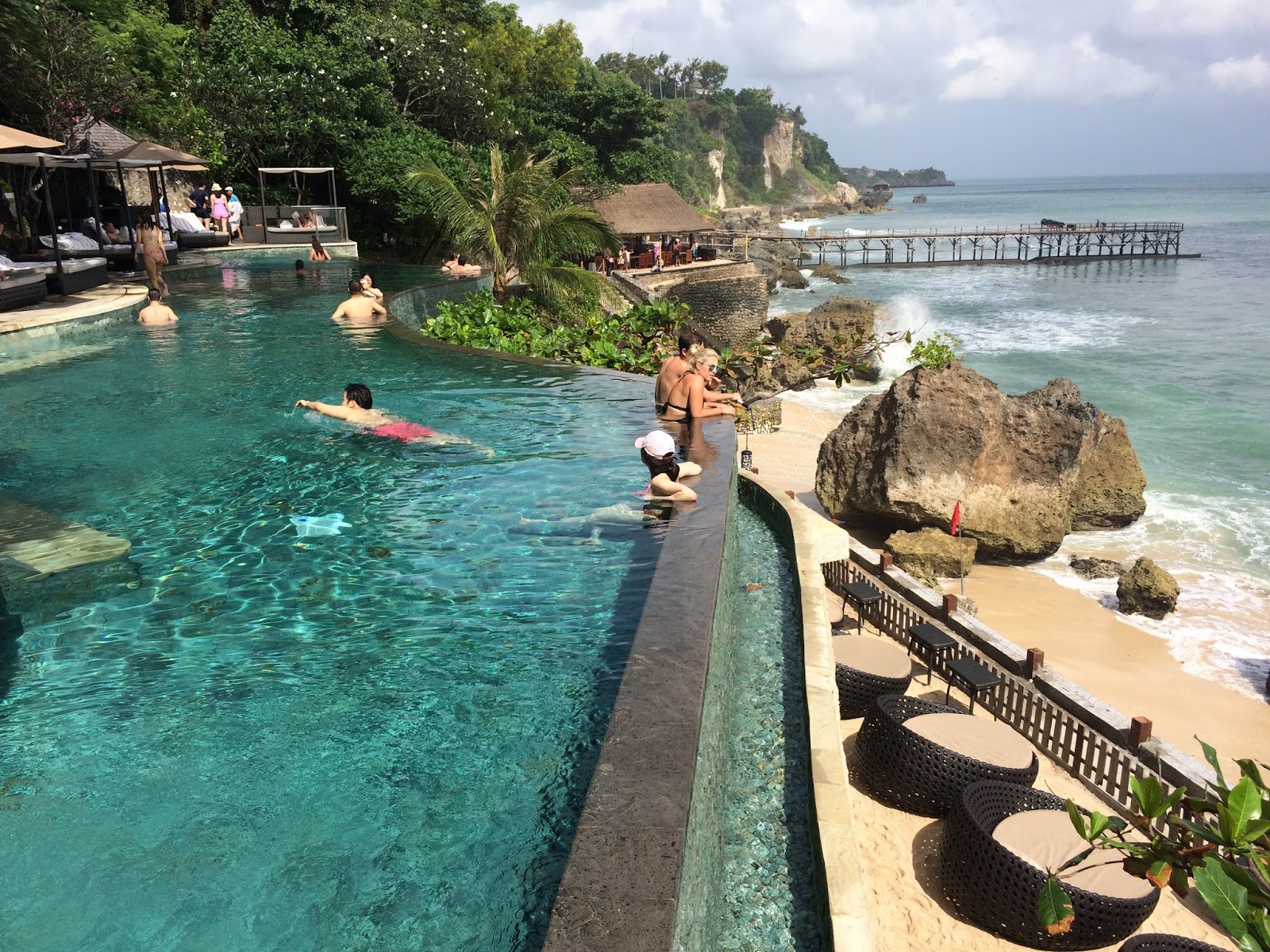 Ayana Resort Ocean Beach Pool - Bali, Indonesia - Travel is my favorite ...