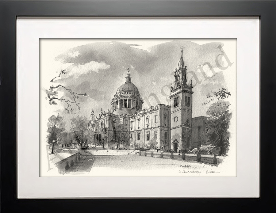 The Art of England - Drawings and Prints: How to Draw lesson - Buildings