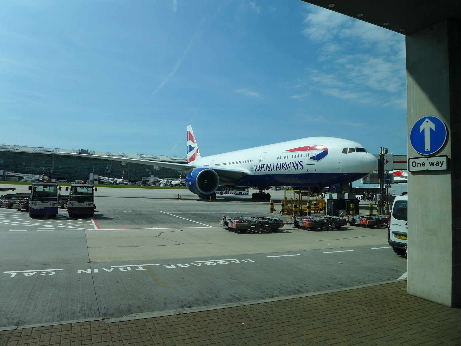 British Airways First class experience, meal, BA007, LHR - HND, August 2018