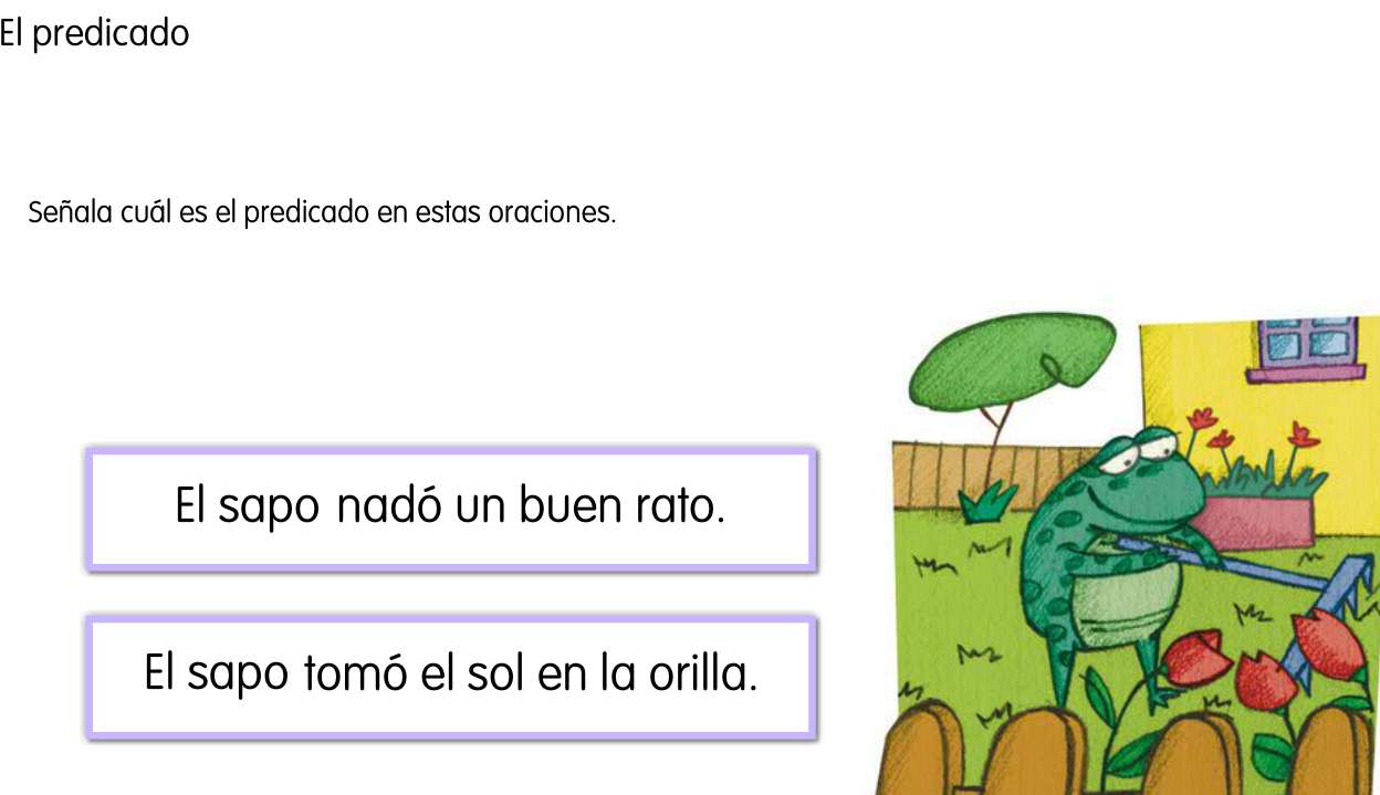 6º DE PRIMARIA: Unidad 11. Gramática. El predicado