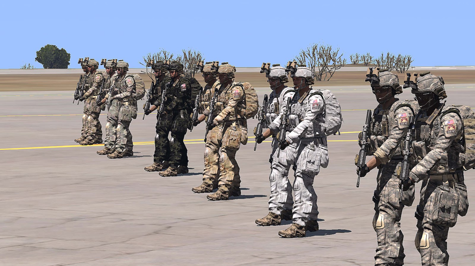 リテクスチャした Arma 3 用 1st Ranger Battalion ユニット アドオン | 弱者の日記^^ - Arma 3 MOD ...