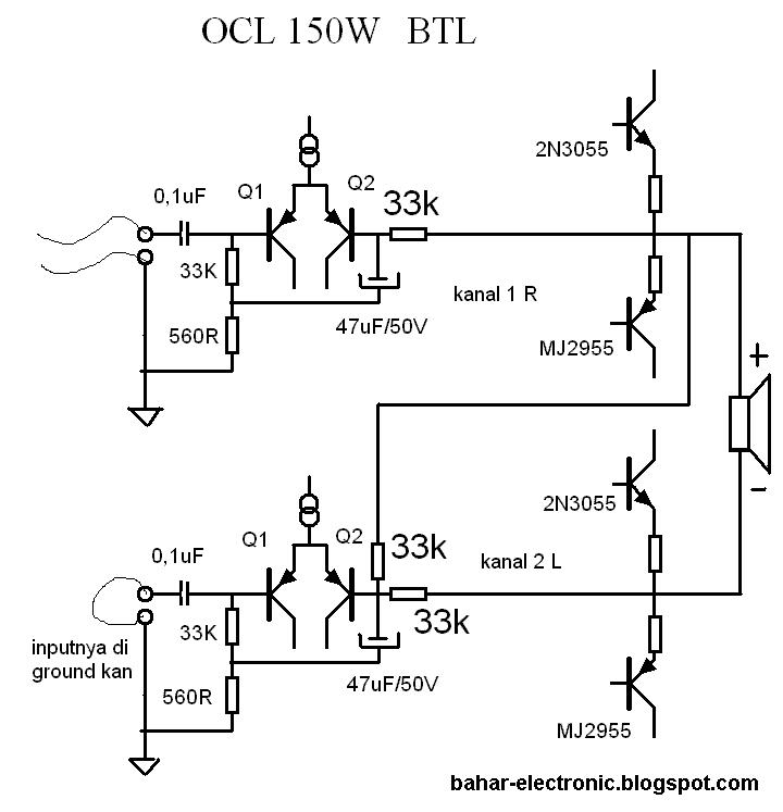 Cara Btl Power Amplifier - Bahar Electronic - Kelek Tronic