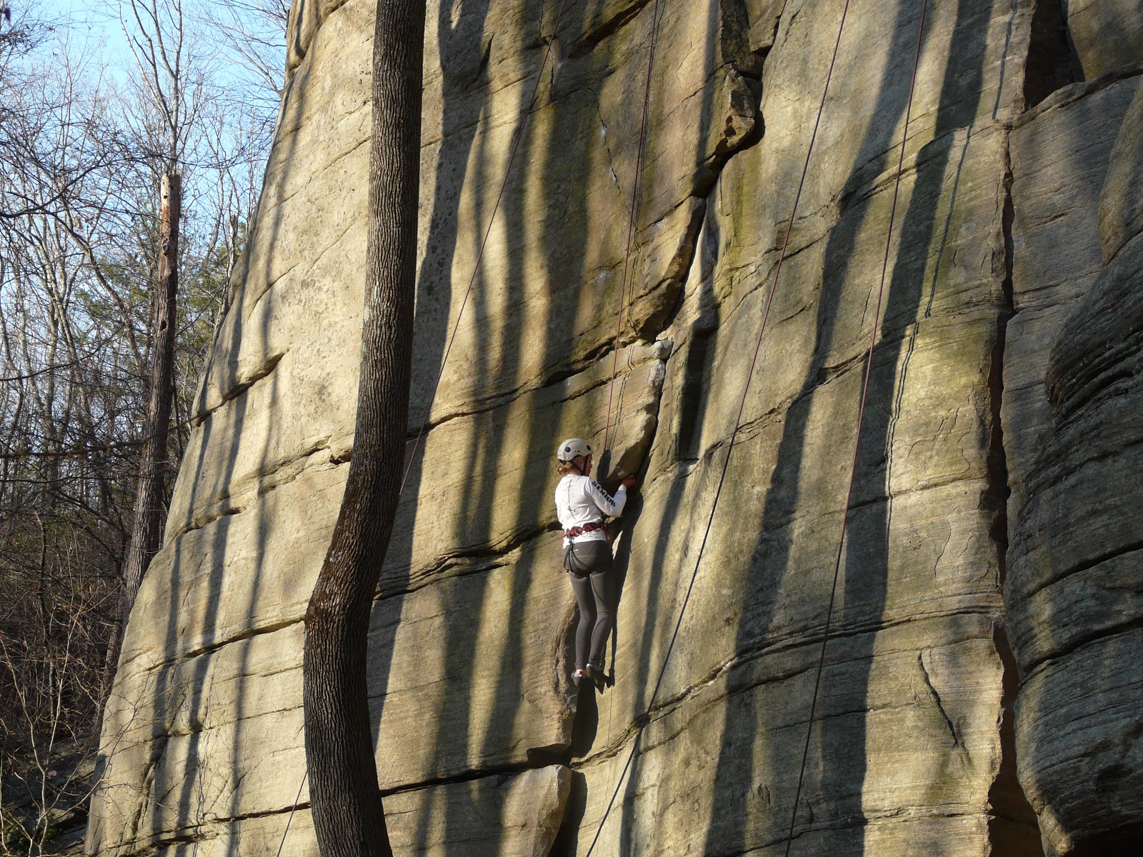 Top Rope Climbing, no better way to spend your Friday!: Rose Ledge Again!