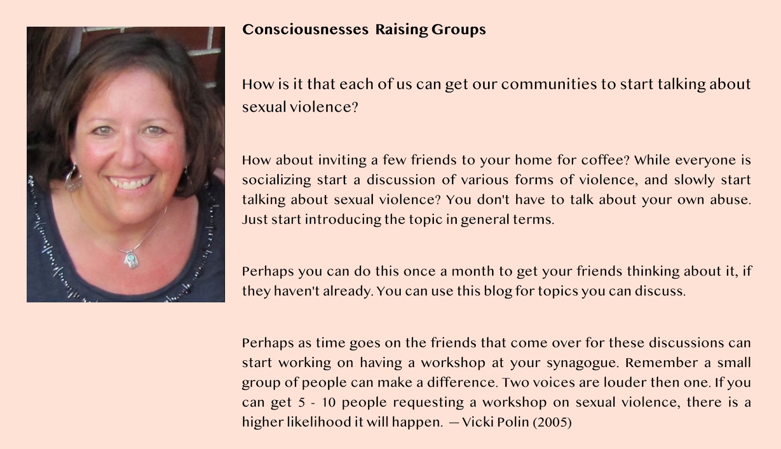 The Voice of Vicki Polin: 2005