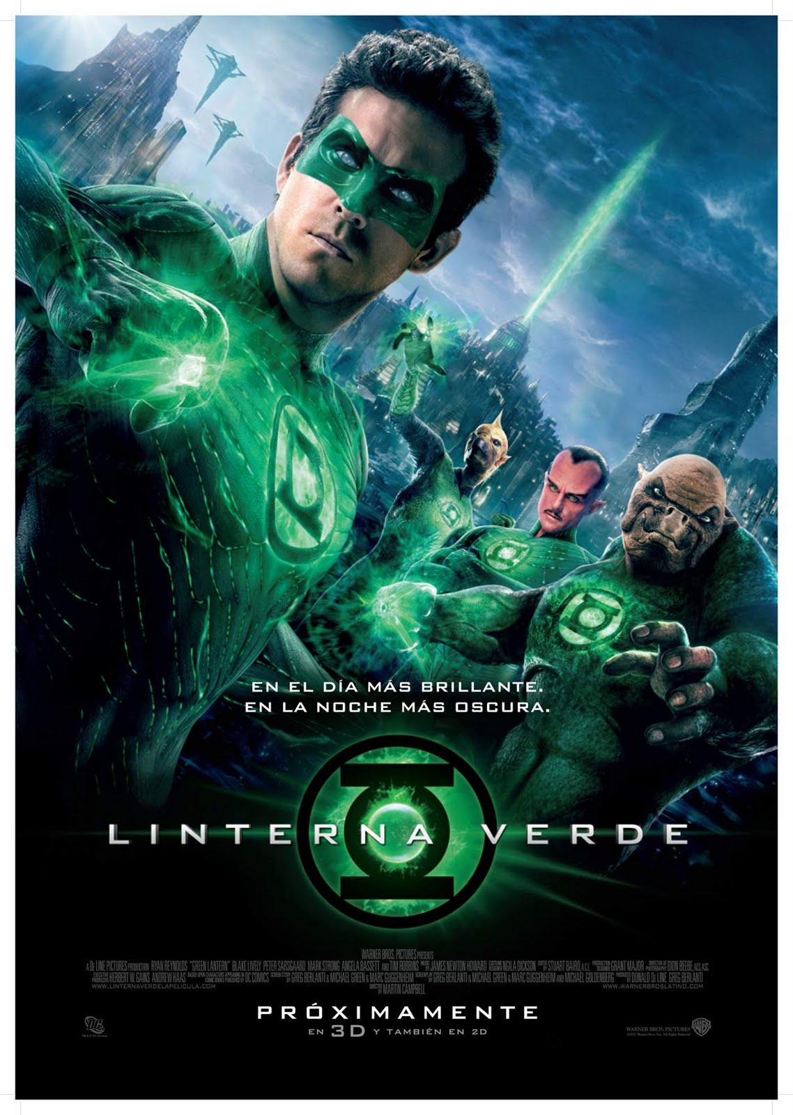 Cine Informacion y mas: Warner - Linterna Verde