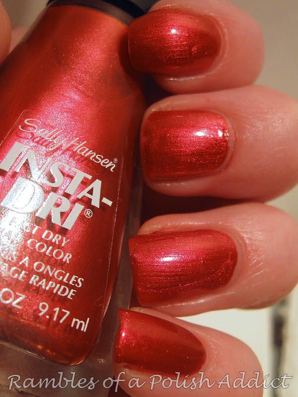 Sally Hansen Insta-Dri swatch and review | Rambles of a Polish Addict