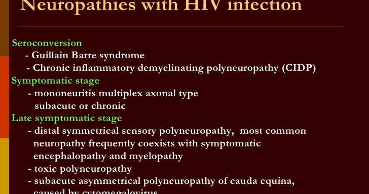 Learn and Treatment: Whats The Real Cause Of HIV Neuropathy