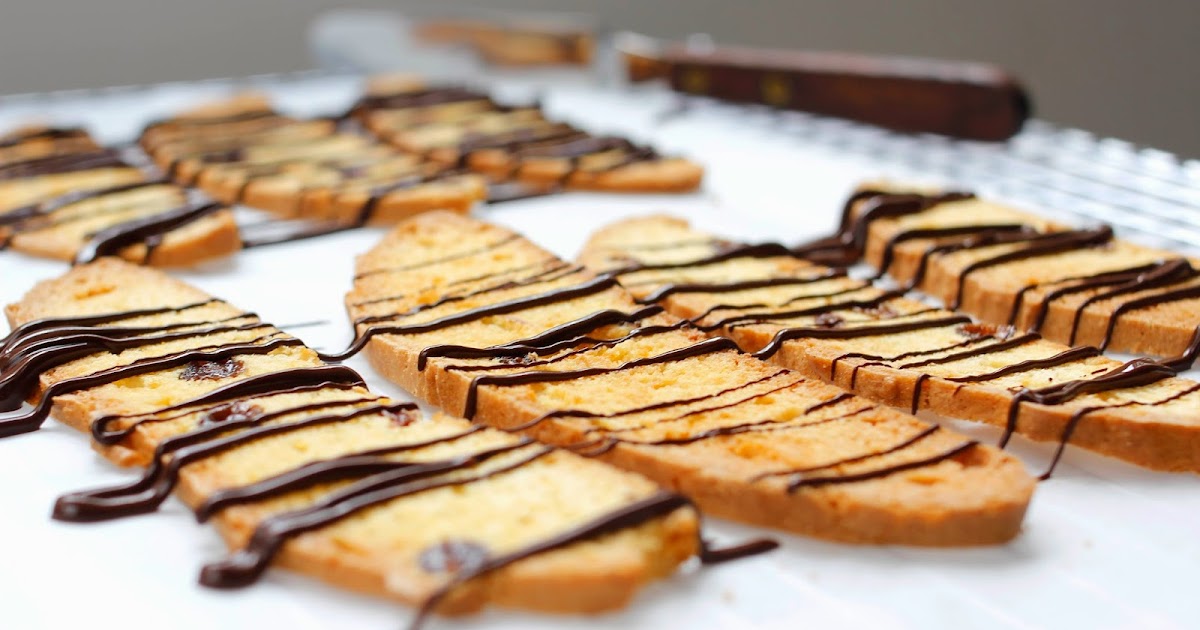 In Cookie Haven: Rum and Raisin Biscotti