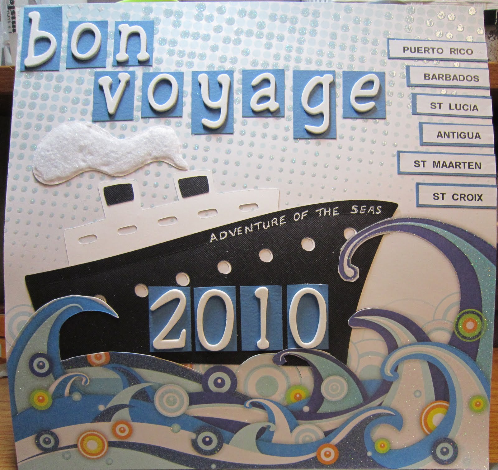 Stamping, Scrapbooking and Card Hobbyist: My Cruise Cover Page