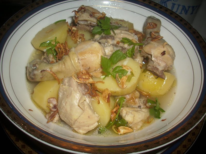 Ayam Masak Sup & Terung Goreng Sambal - Amie's Little Kitchen