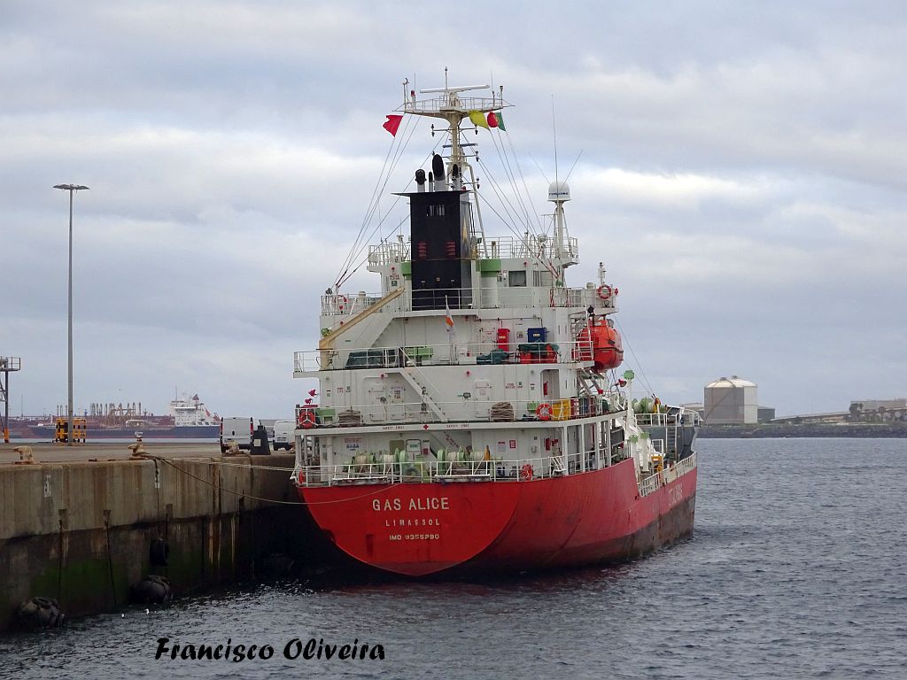 Andarilhar: Navio: GAS ALICE