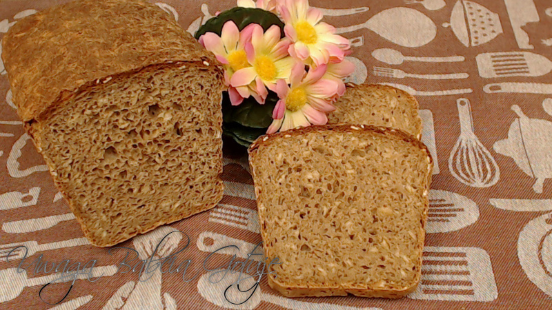 Chleb Pełnoziarnisty z Płatkami Owsianymi – Smaczny i Prosty w ...