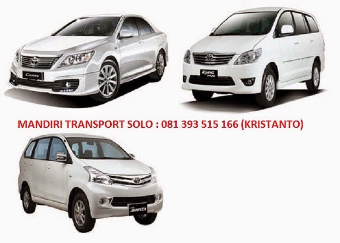 081393515166 RENTAL MOBIL SOLO MANDIRI TRANSPORT