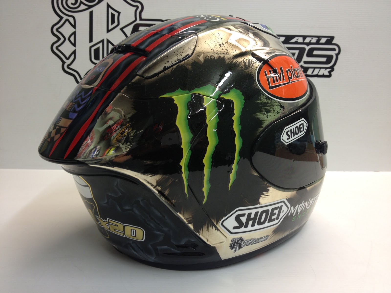 Racing Helmets Garage: Shoei X-Spirit II J.McGuinness IOMTT 2013 by ...