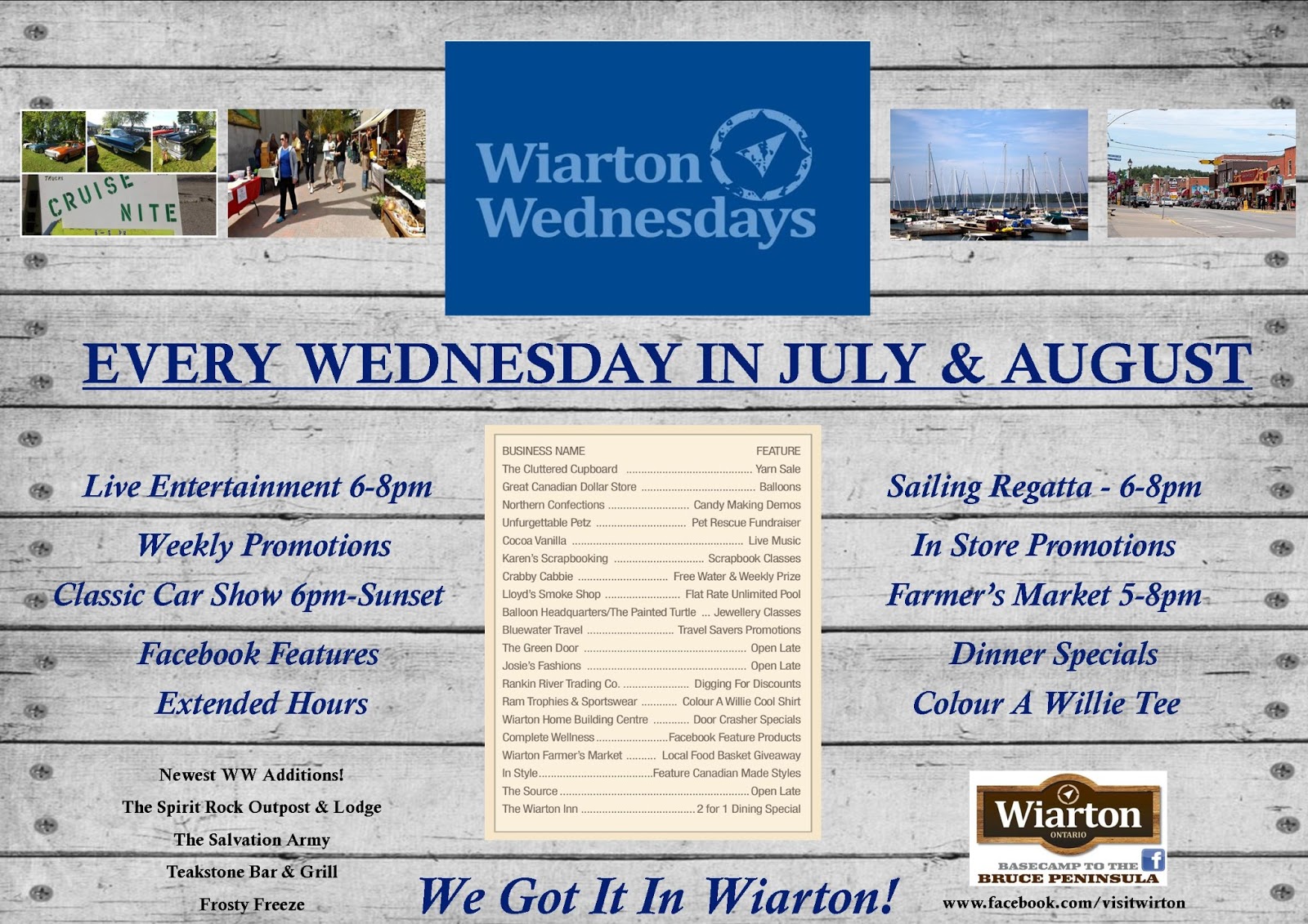 "Just North of Wiarton & South of the Checkerboard": Too Busy Is ...