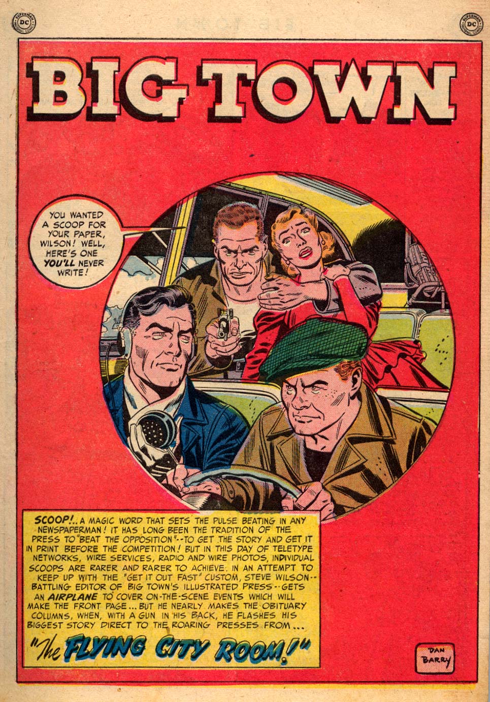 Old-fashioned Comics: Big Town (1951) Comic books Issue #02