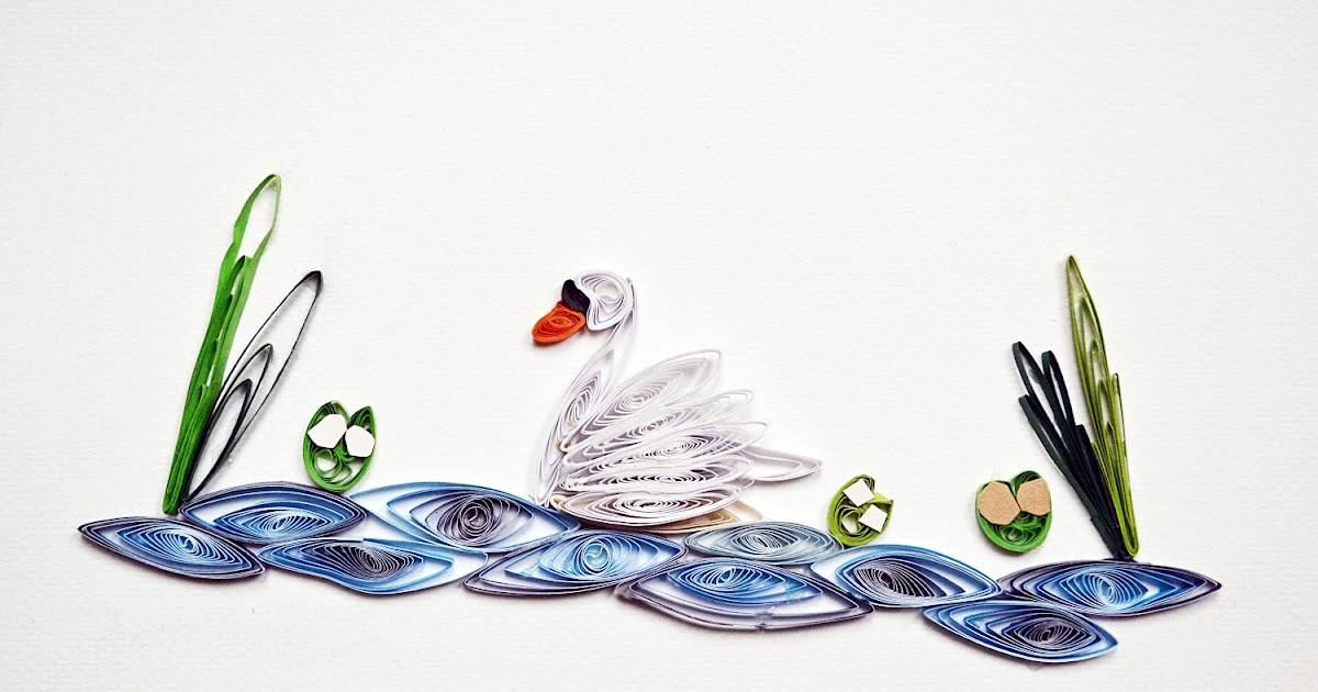 Jul and Joy!: The Swan - quilling