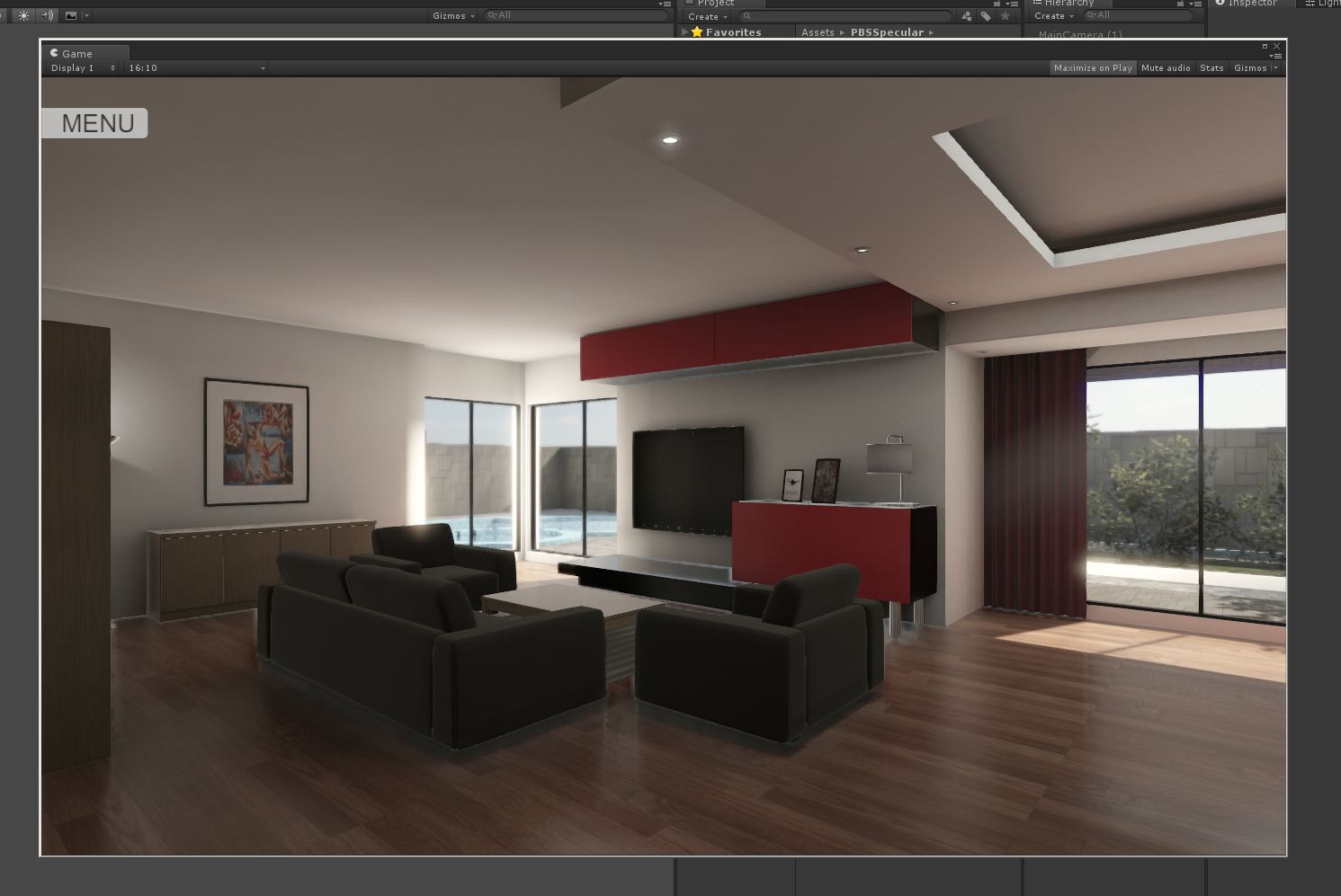 hassanimation: Unity3D 5 Architecture Interior
