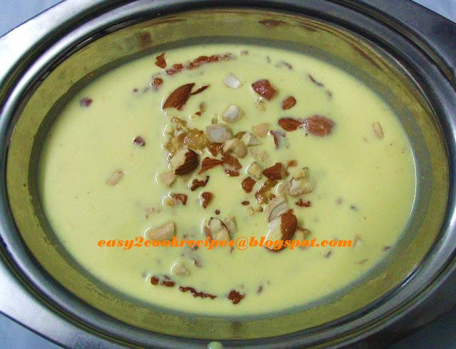 EASY2COOK RECIPES: RAJASTHANI MINI GHEVAR WITH RABDI